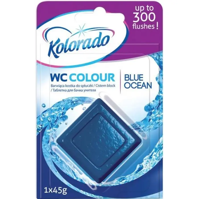 ᐉ Купить Таблетка для бачка унитаза WC COLOUR Blue Ocean, 1 шт по цене ...