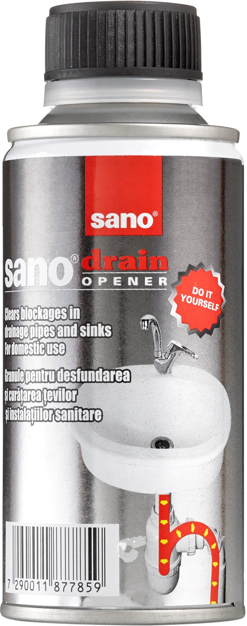 ᐉ Купити Засіб для прочищення каналізаційних труб Sano Drain, 200 г за ...