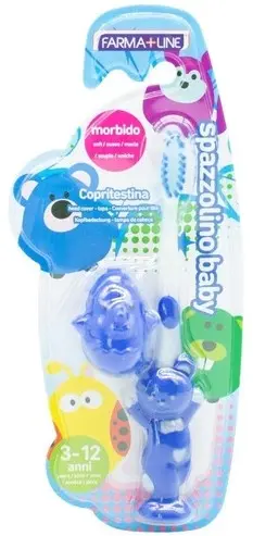 ᐉ Купить Зубная щетка Farma Line детская Teddy Bear, 3-12 лет по цене ...