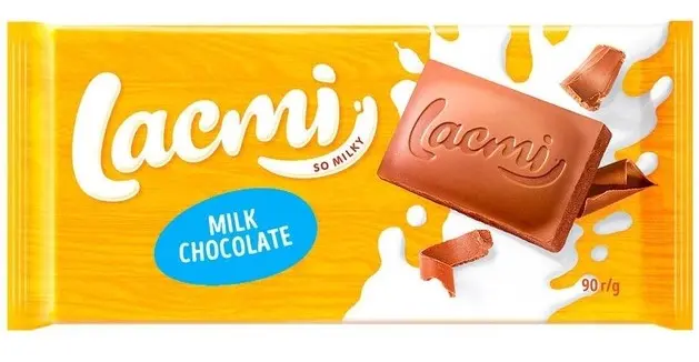 ᐉ Купить Шоколад Roshen Lacmi молочный, 90г по цене: 38 грн — заказать ...