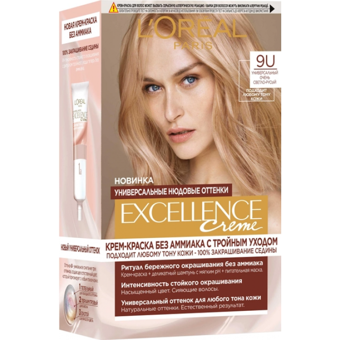 ᐉ Купить Краска для волос L'Oreal Paris Excellence оттенок 9U ...