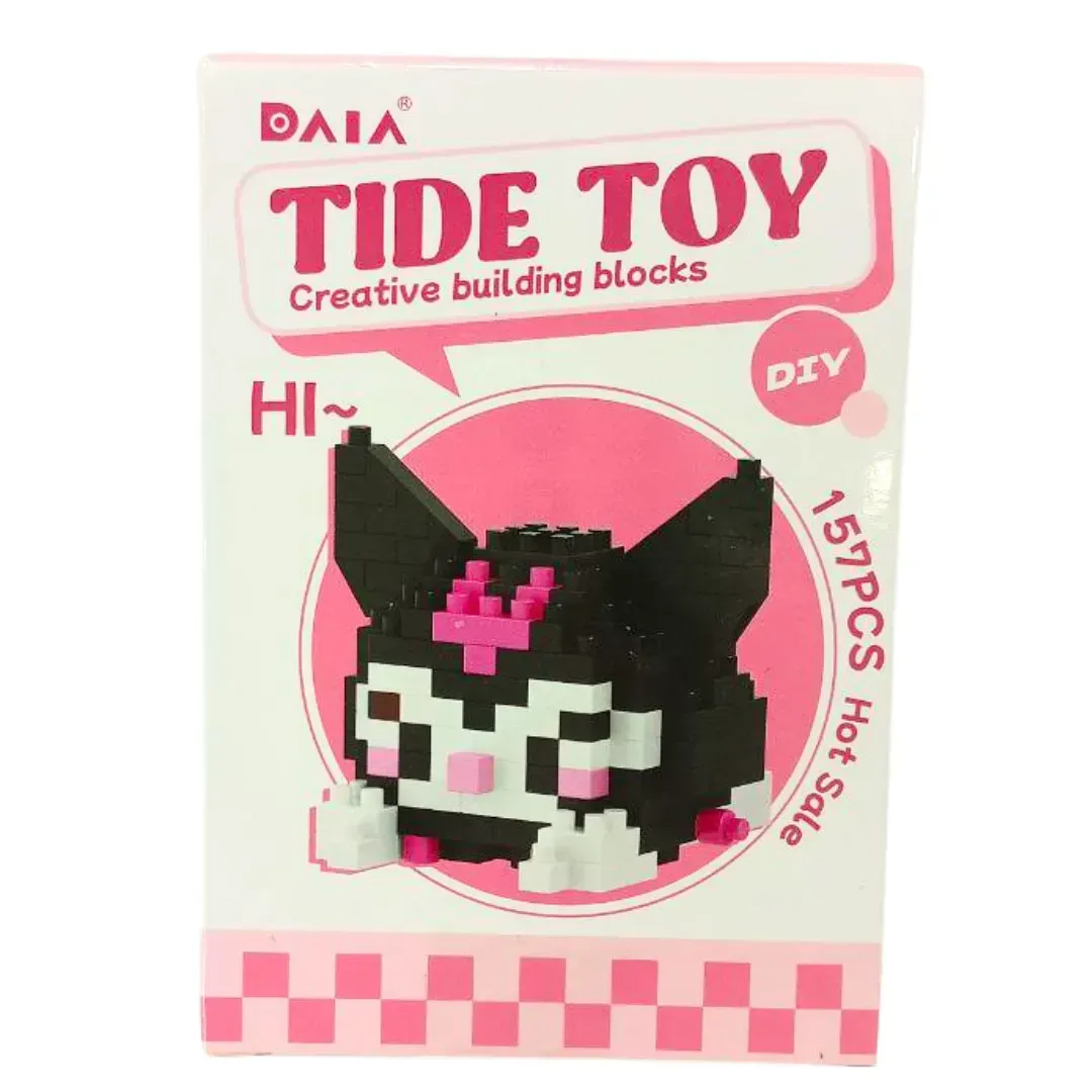 ᐉ Купити Конструктор 3D Blocks Diy Tide Toy Куромі, 157 деталей за ...